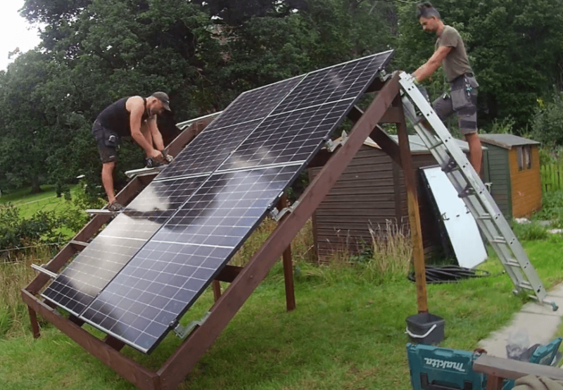 Solar Panels Roof Installation - Fitting Service Lichfield